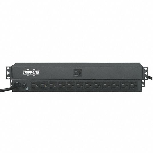TRIPP LITE, 120V AC, 13 Outlets, Power Distribution Unit - 6RHW0 ...