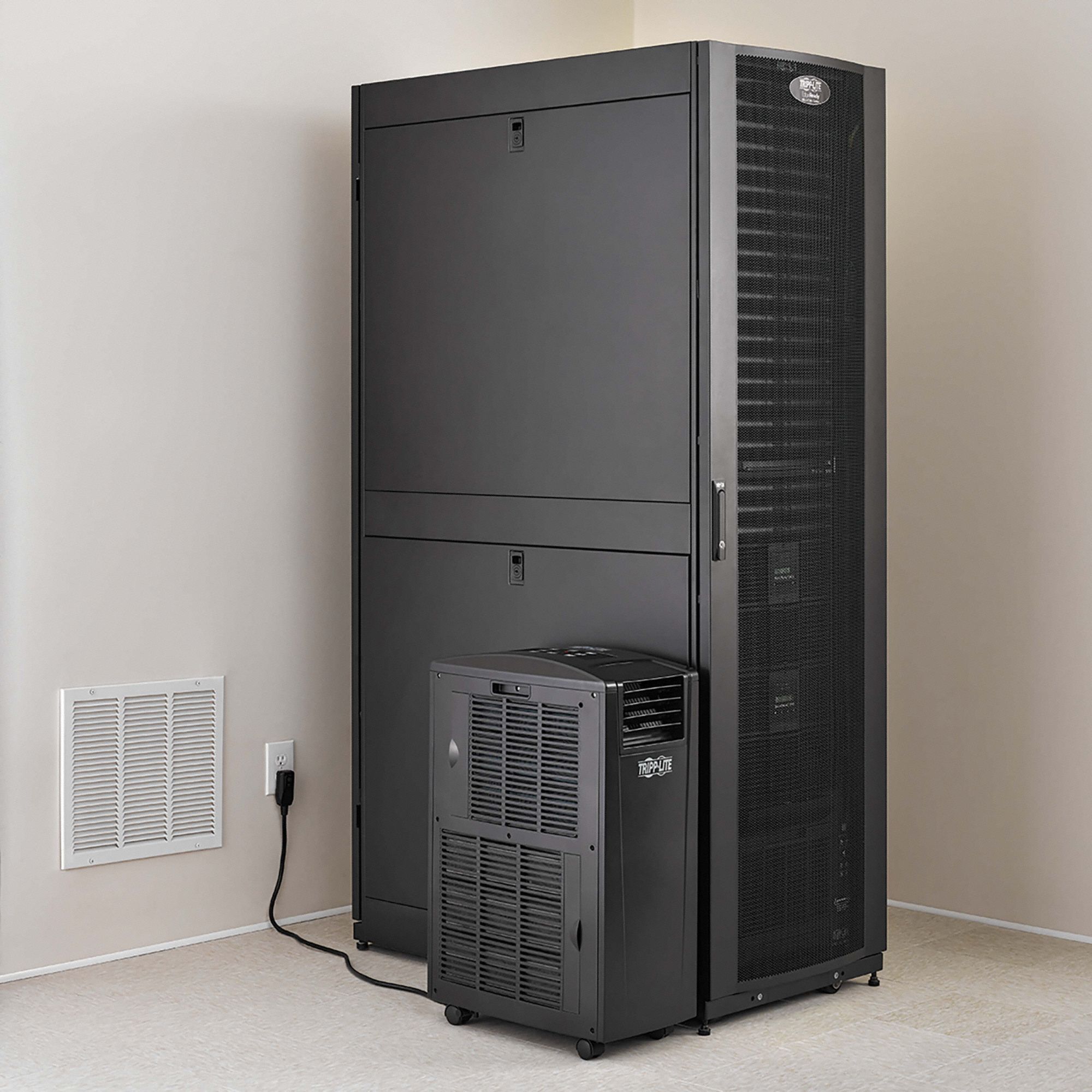 TRIPP LITE Heavy Duty Portable Air Conditioner 12 000 BtuH 120V AC