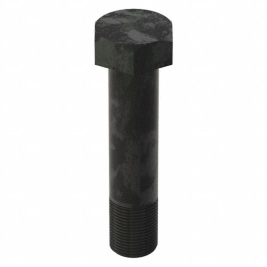 1"-14, Hex Head Cap Screw, 4 1/2 in Fastener Length, Grade 8 Steel, PK ...
