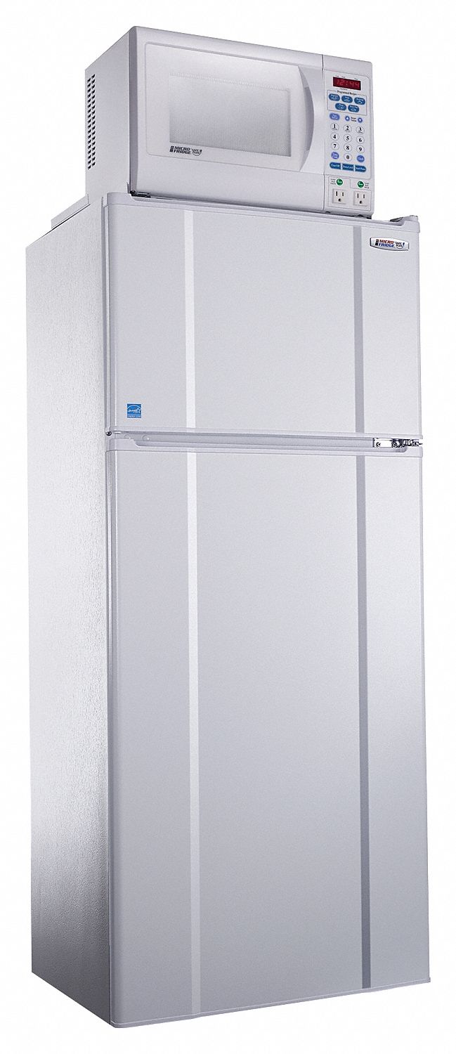 MICROFRIDGE Refrigerator, Freezer and Microwave, Commercial, White, 23 ...