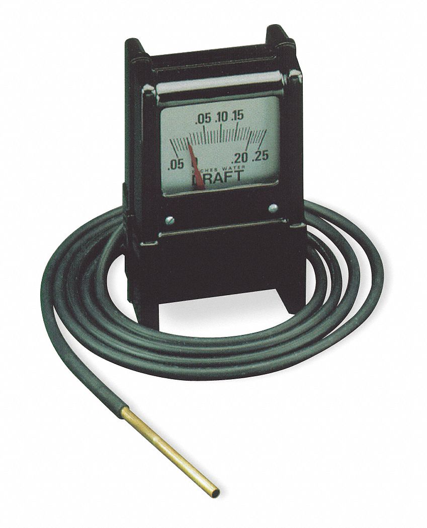 BACHARACH Draft Gauge - 6T164|13-7019 - Grainger
