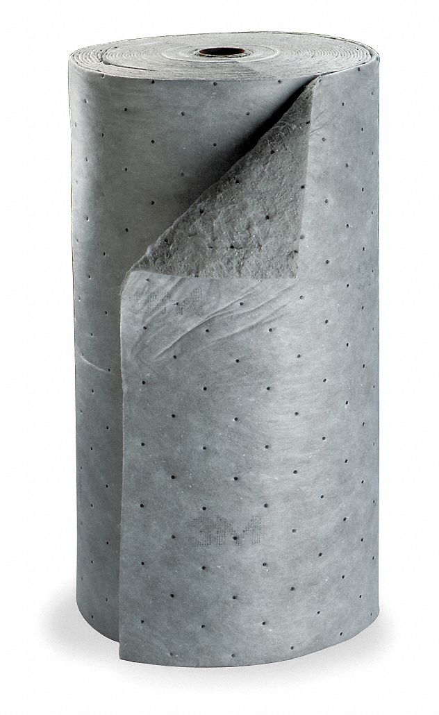 3M Rollo Absorbente Solo Aceite 3 x 50 pies Poliéster , Polipropileno ...