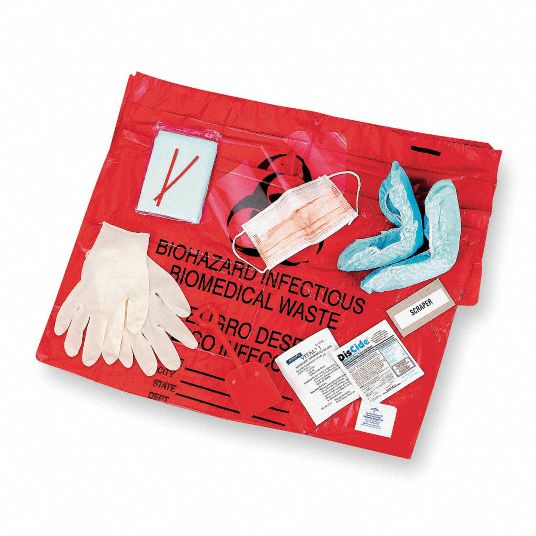 Bloodborne Pathogen Bodily Fluid Clean-up Kit - Grainger