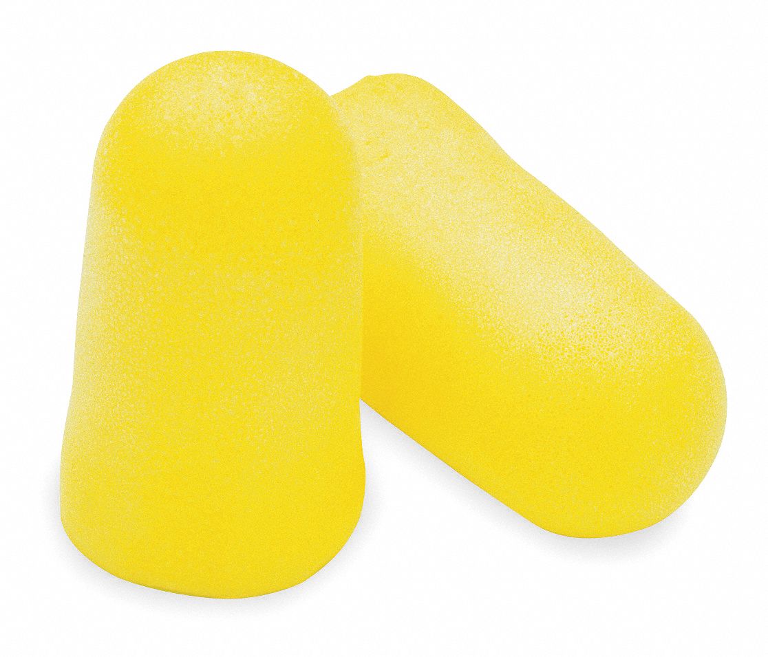 3M Ear Plugs: Bullet, 32 dB NRR, Gen Purpose, Uncorded, Disposable ...