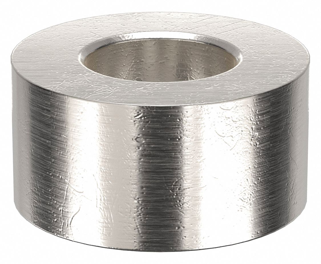 For 1/4 in Screw Size, Aluminum, Spacer - 6TB38|6TB38 - Grainger