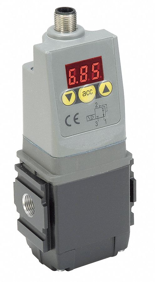 WILKERSON, 1/4 in, NPT, Proportional Regulator - 6THW8|ER09-02-00C0 ...