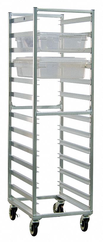 NEW AGE, Full Size, 12 Slots, Poly Box Storage Rack - 6TJA0|92052 ...