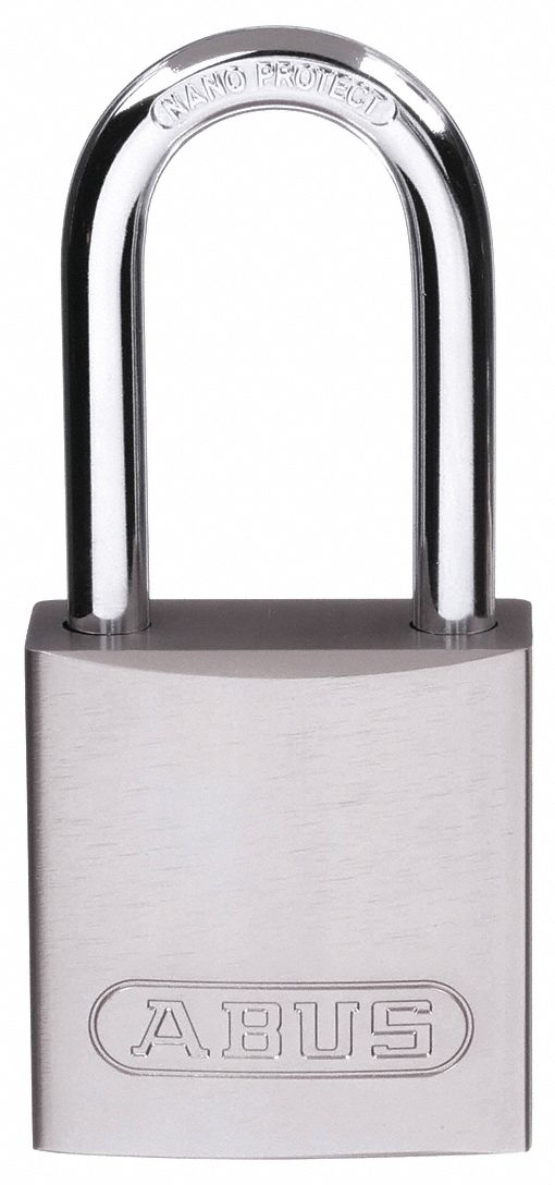 ABUS, Keyed Different, Aluminum, Lockout Padlock - 6TRW2|72 HB/40-40 KD ...