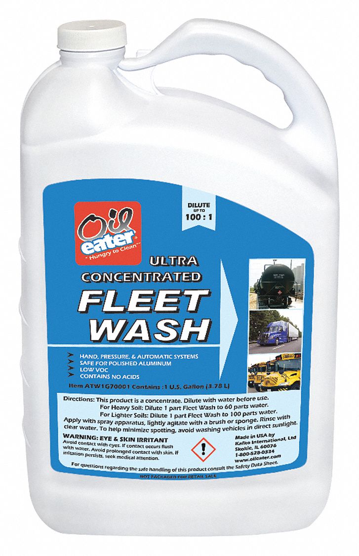 OIL EATER, Oil Eater, 1 gal, Fleet Wash Concentrate - 6TUJ9|ATW1G70001 ...