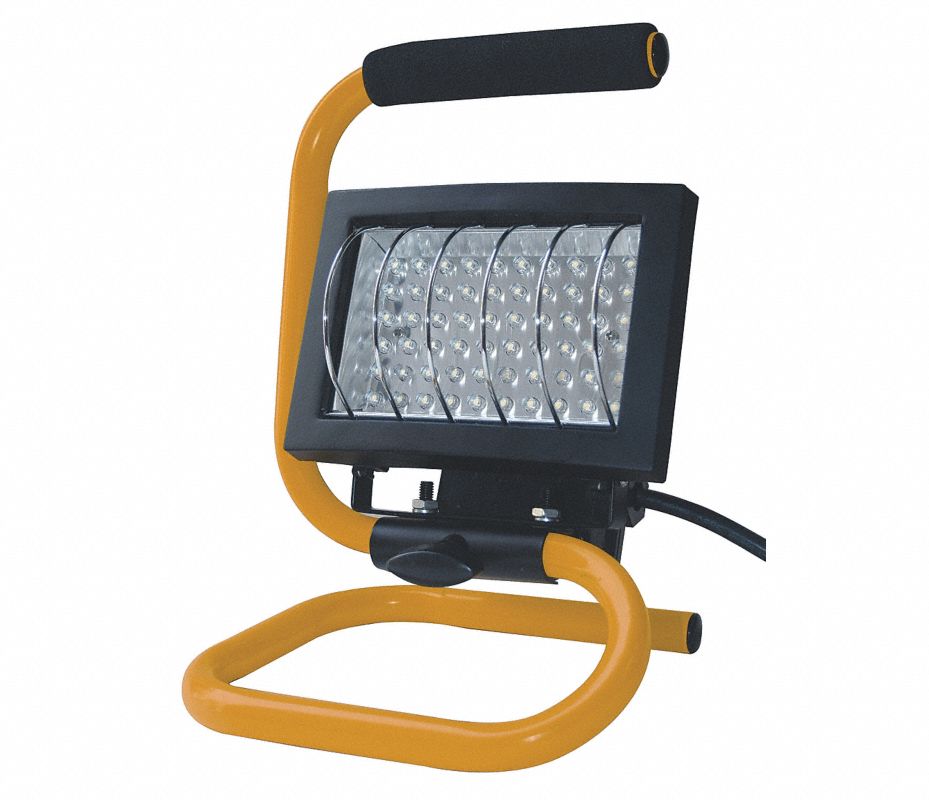 REGENT LIGHTING Luminaria de Trabajo,Watts de Lámpara 4.5,LED, Amarillo ...