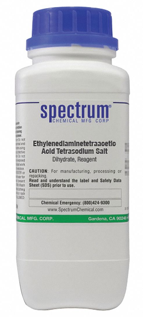 Lab, 500 g, Ethylenediaminetetraacetic Acid Tetrasodium Salt - 6TYF4 ...