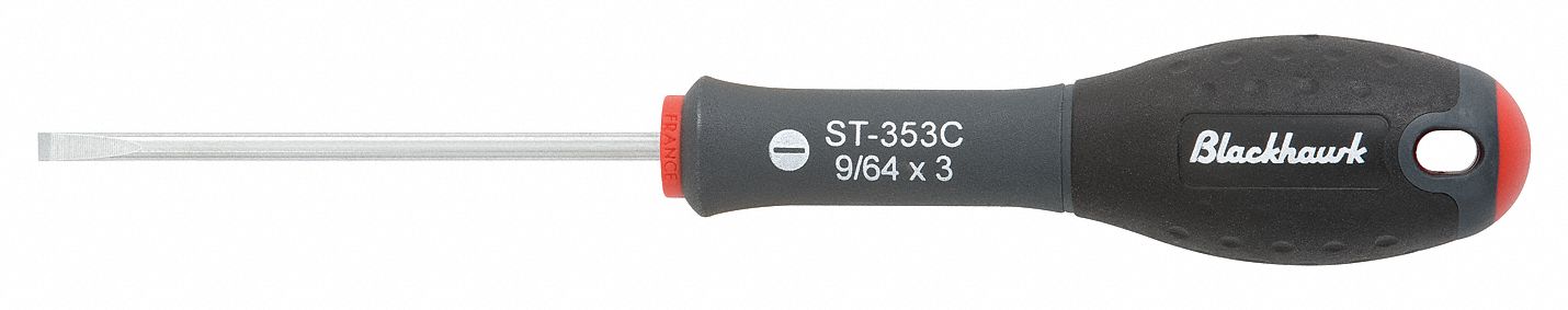 Alloy Tool Steel Screwdriver with 2 in Shank and 3/32 in Cabinet Tip ...