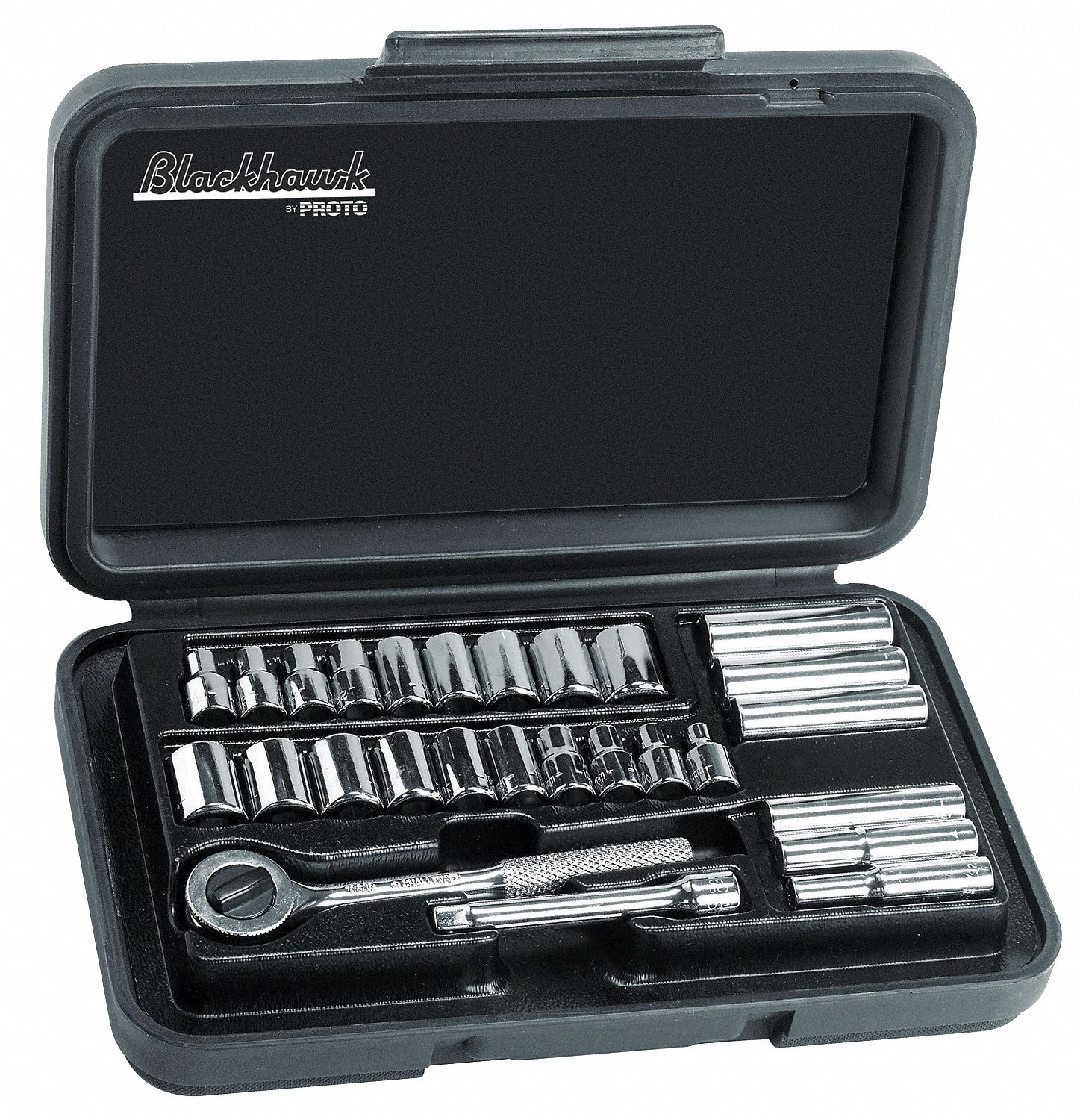 Socket Set, Square, Drive Size 1/4 in - Grainger