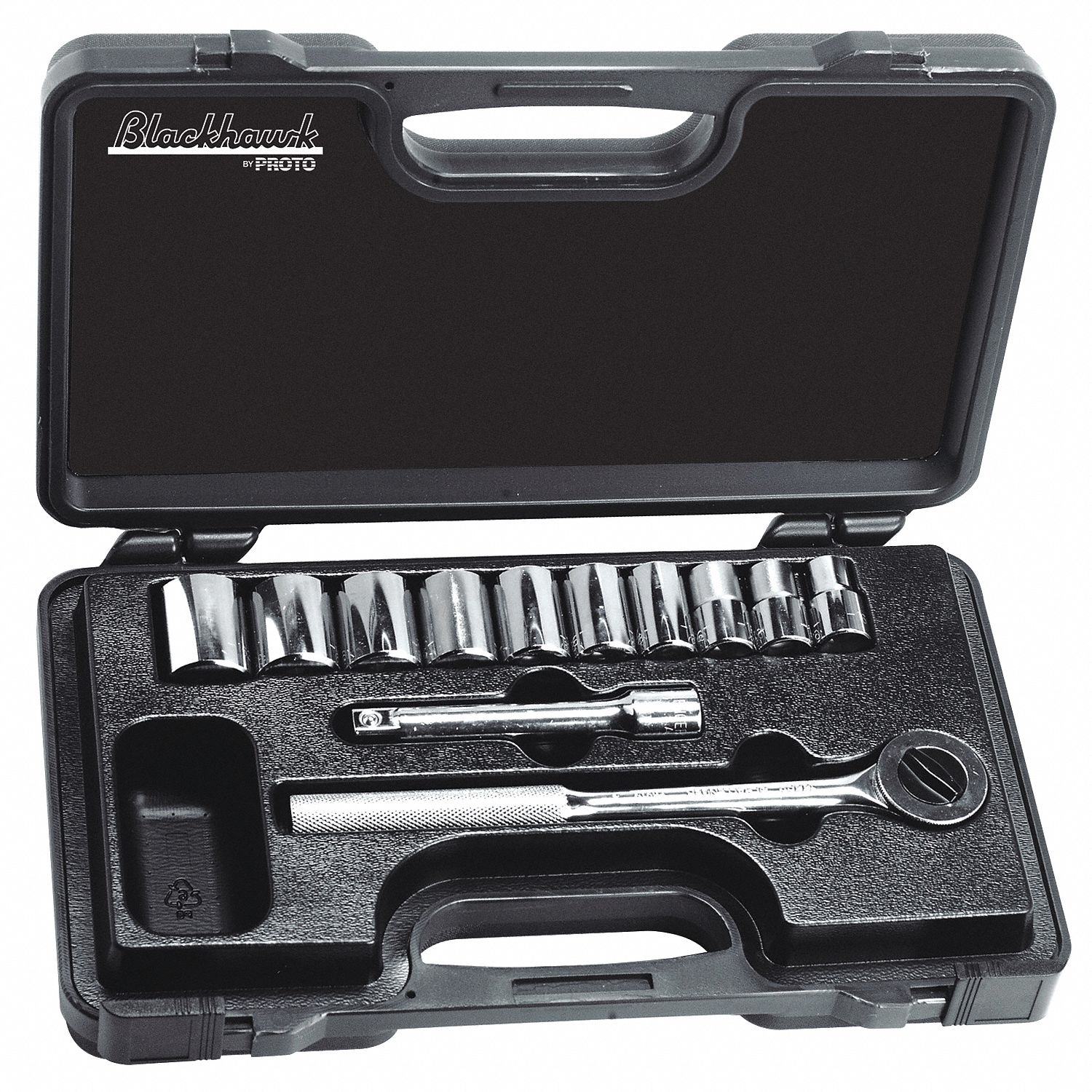 Socket Set Square Drive Size 1 2 In Grainger