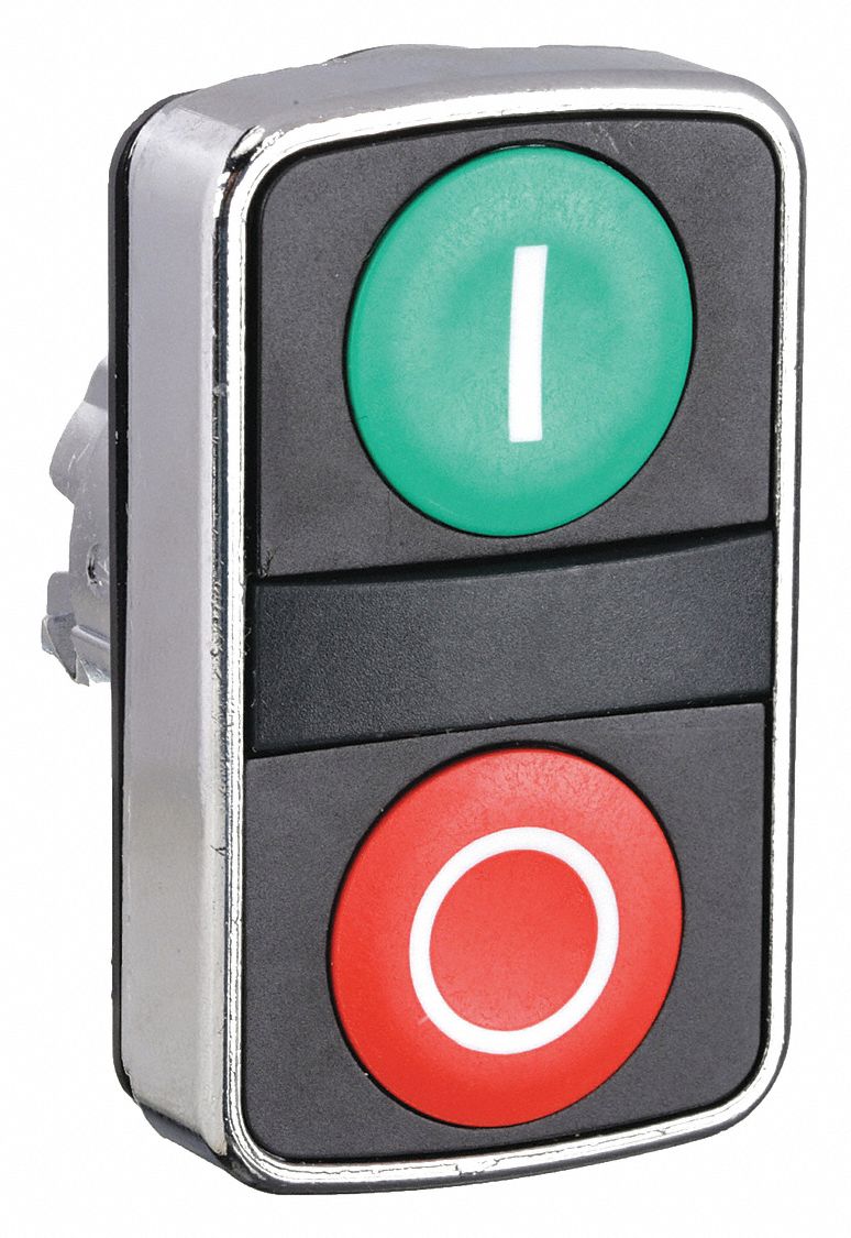 SCHNEIDER ELECTRIC, Non-Illuminated, 2 Button, Multihead Operator ...