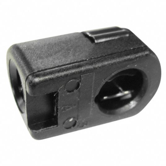 BANSBACH EASYLIFT, Plastic, 9.98 mm Socket Hole Size, Hinge Eye End ...