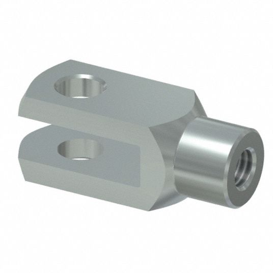 M8 Thread Size, 8 mm Socket Hole Size, Clevis Clip with Bolt - 6UDU8 ...