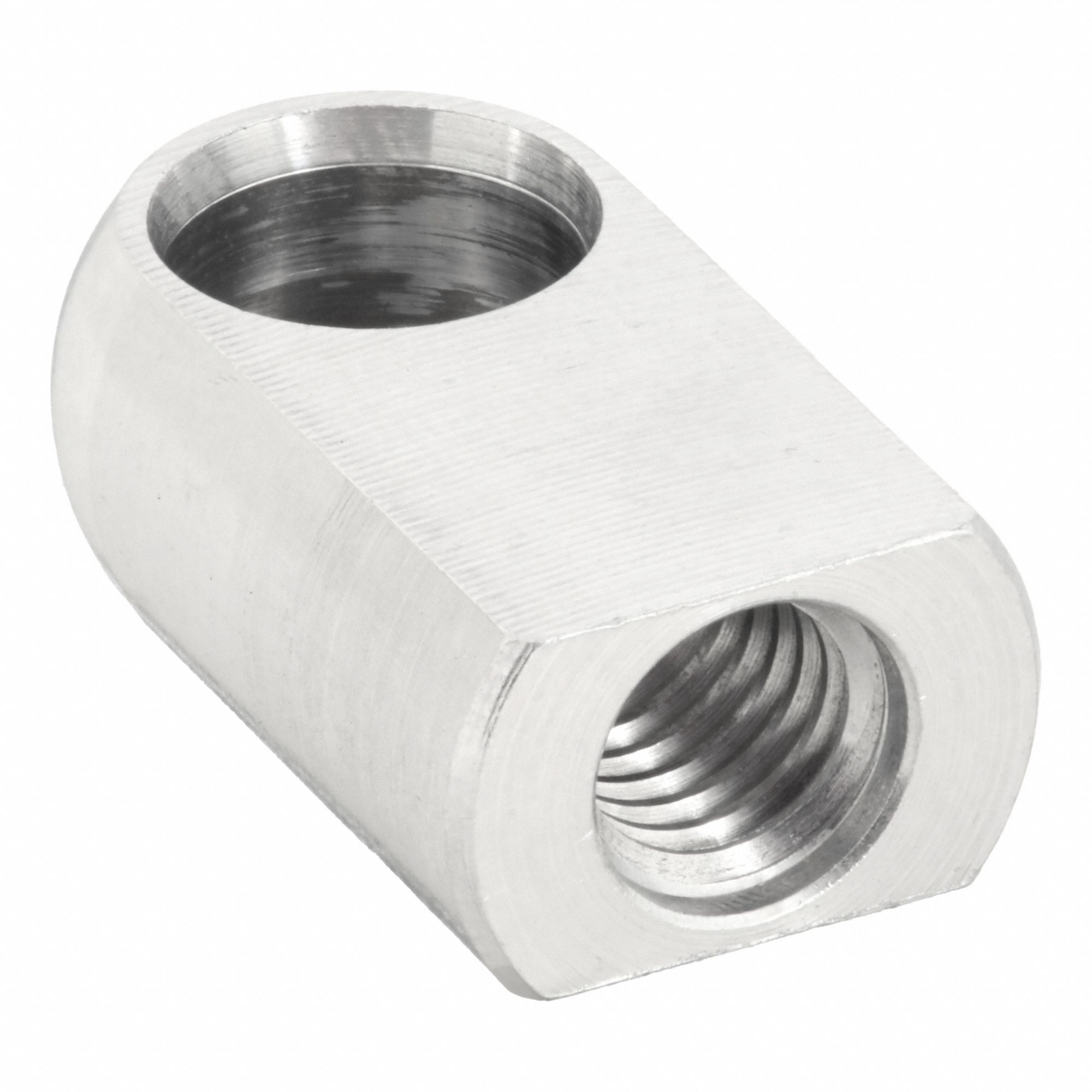 BANSBACH EASYLIFT, Aluminum, 8.1 mm Eyelet Dia, Hinge Eye End Fitting ...