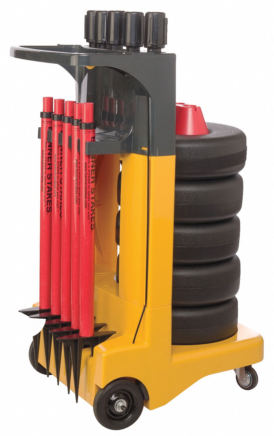 Barricade System,Red,Danger Keep Out - Grainger