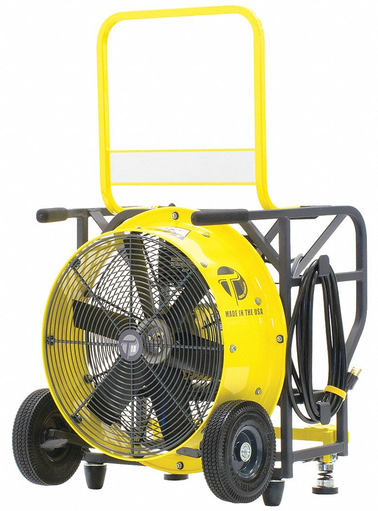 TEMPEST, Variable Speeds, 18 in Blade Dia, PPV Fan - 6UER0|910-1320 ...