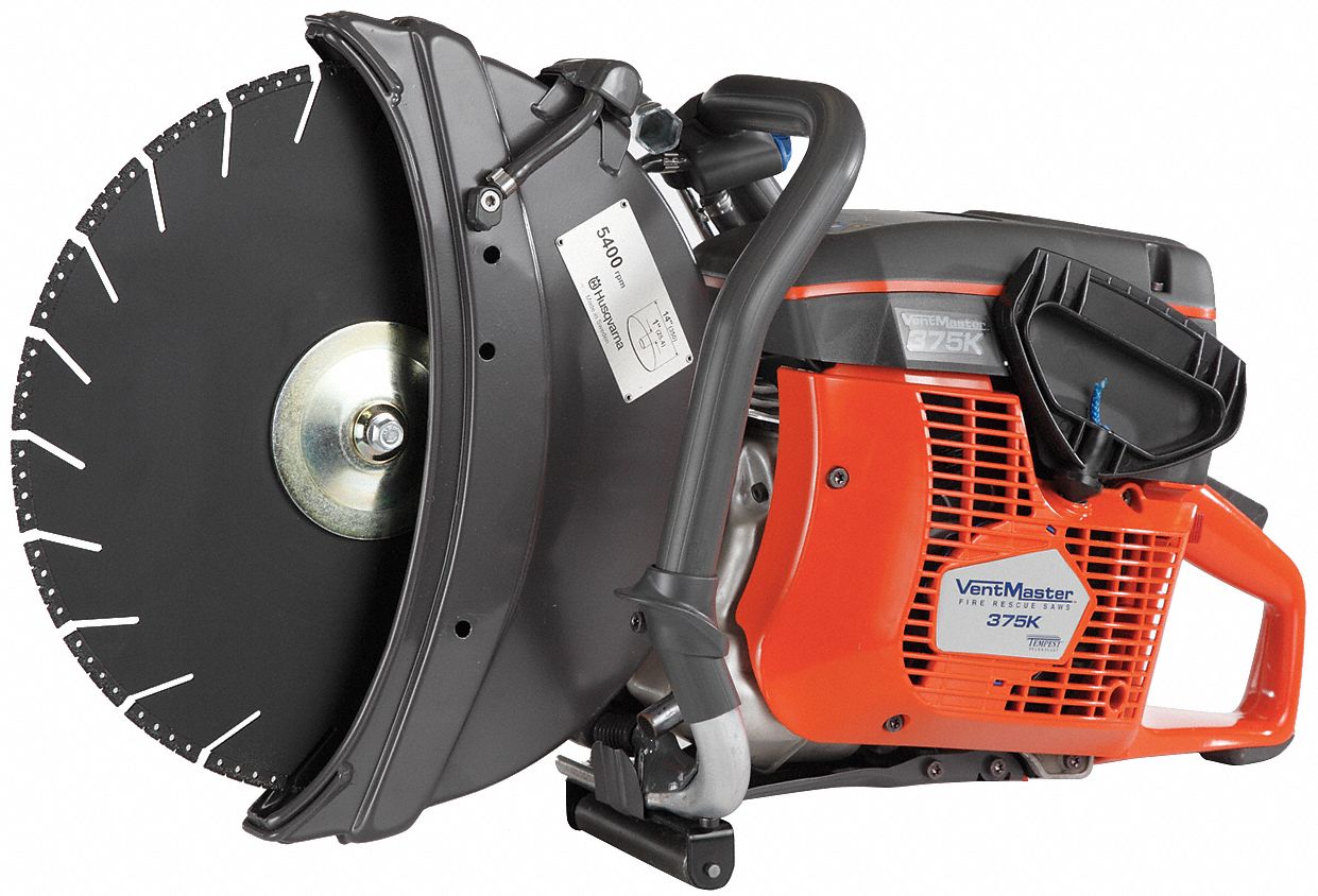 VENTMASTER, 14 in Blade Dia., Wet/Dry, Concrete Saw - 6UET7|TV406-606 ...