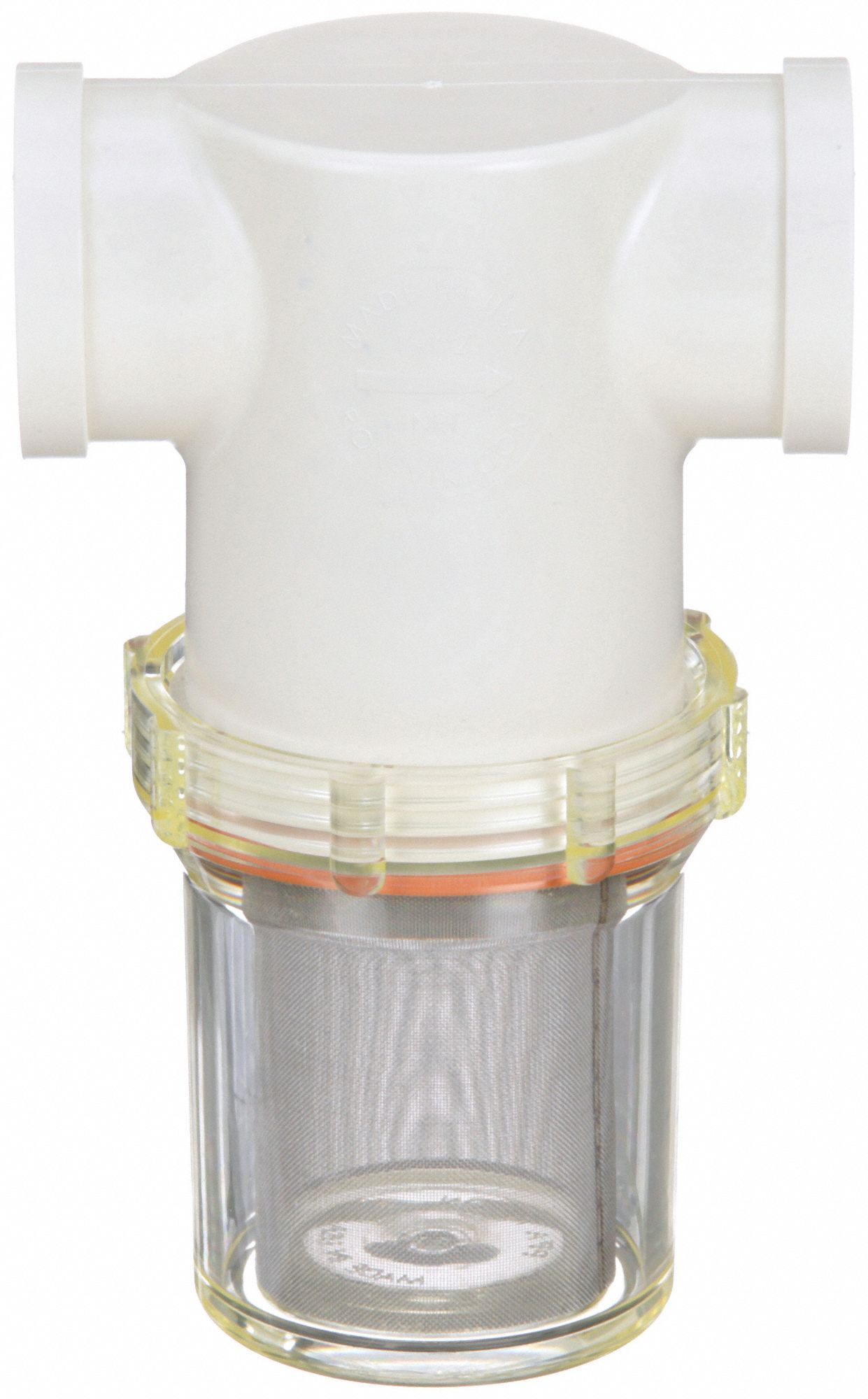 RON-VIK Inline Strainer: Nylon, 1 1/2 in, NPT, 48 mesh, 100 psi @ 125°F ...