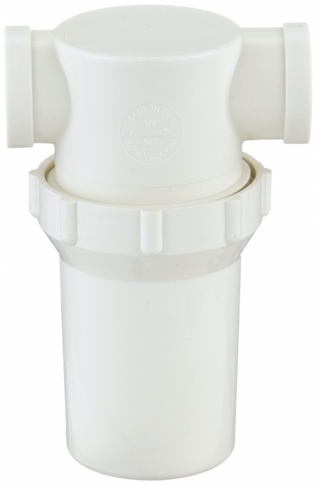 RON-VIK Inline Strainer: Nylon, 1 in, NPT, 48 mesh, 100 psi @ 125°F, 6 ...