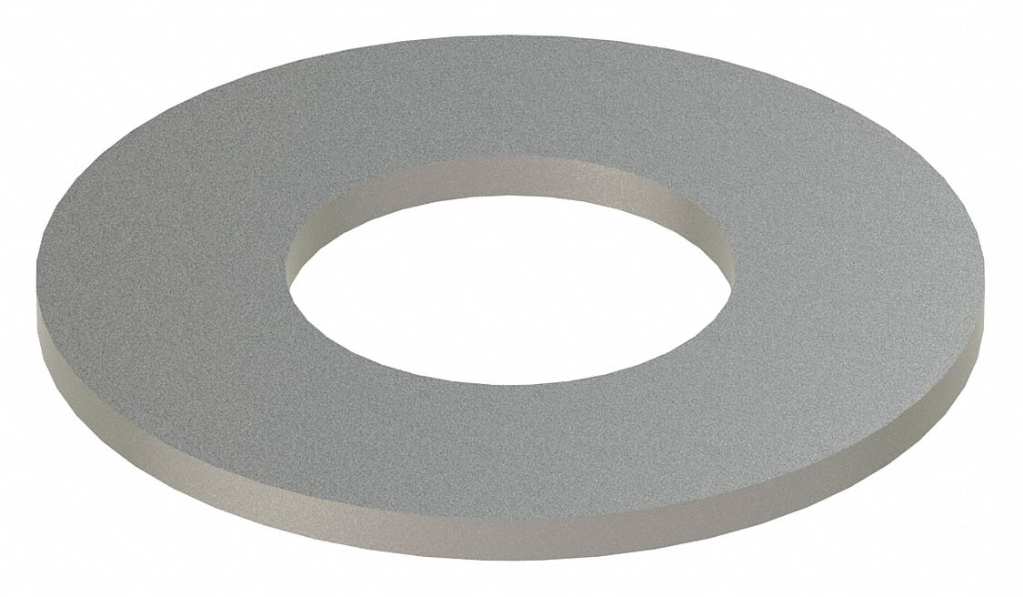 APPROVED VENDOR Arandela Plana, Acero Inoxidable, 1-1/8"x2 1/2", 18-8 ...