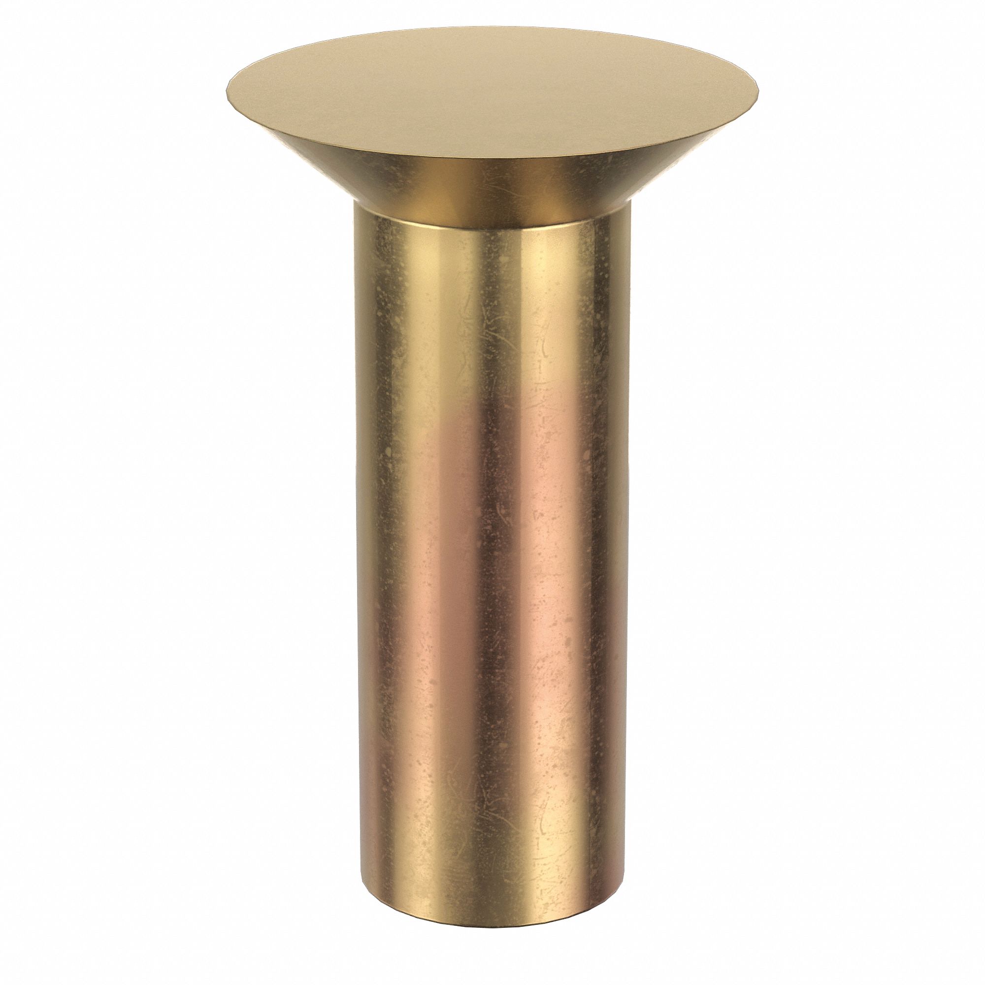 Inch, Countersunk, Solid Rivet,1/2 in L,Countersunk,PK100 - 6ULH1 ...