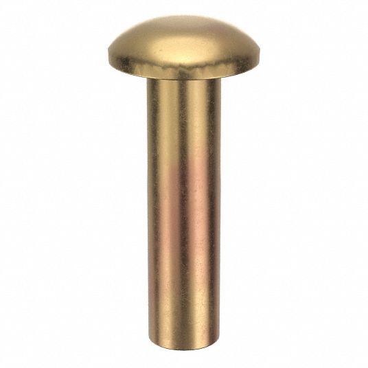 Inch, Universal, Solid Rivet,1/4 in L,Universal,PK250 - 6ULH4|70AD0204 ...