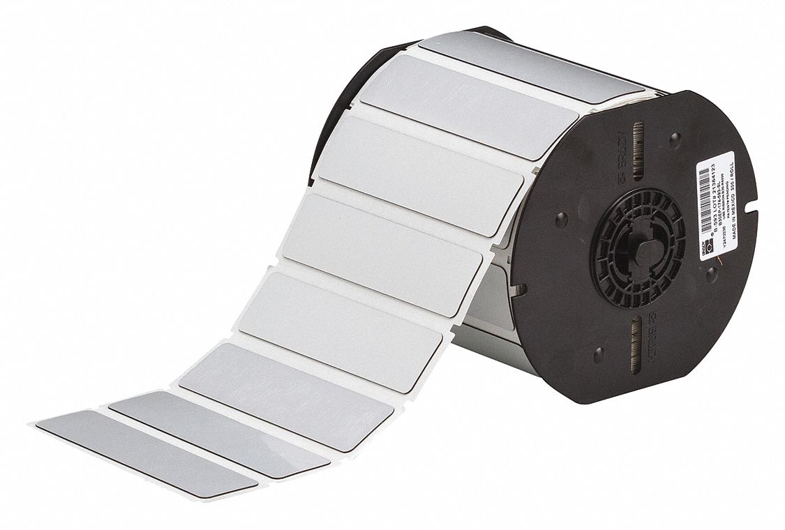 BRADY Raised Panel Label - 6UMU9|B30EP-174-593-SL - Grainger