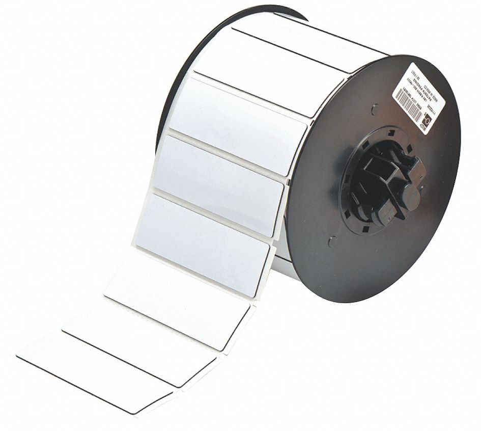 BRADY Raised Panel Label - 6UMV4|B30EP-176-593-WT - Grainger