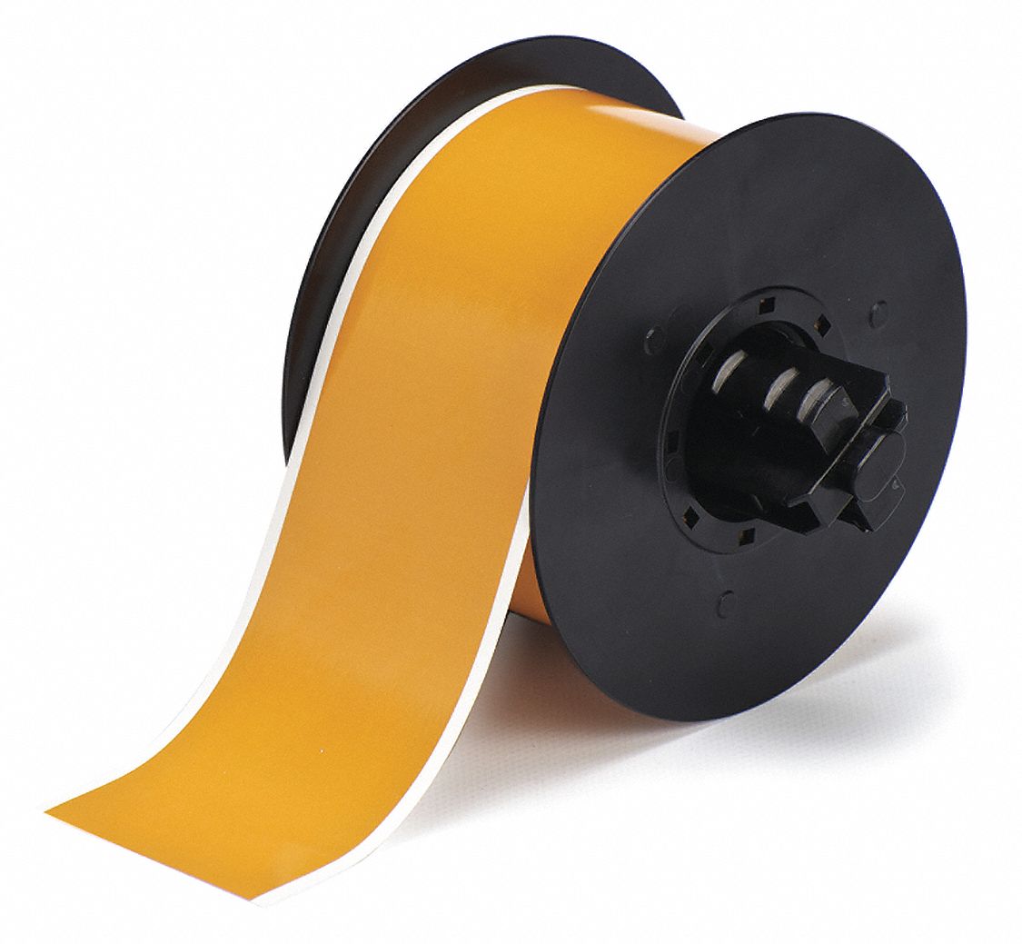 2 1/4 in x 100 ft, Low Halide Polyester, Continuous Label Roll - 6UNA2 ...