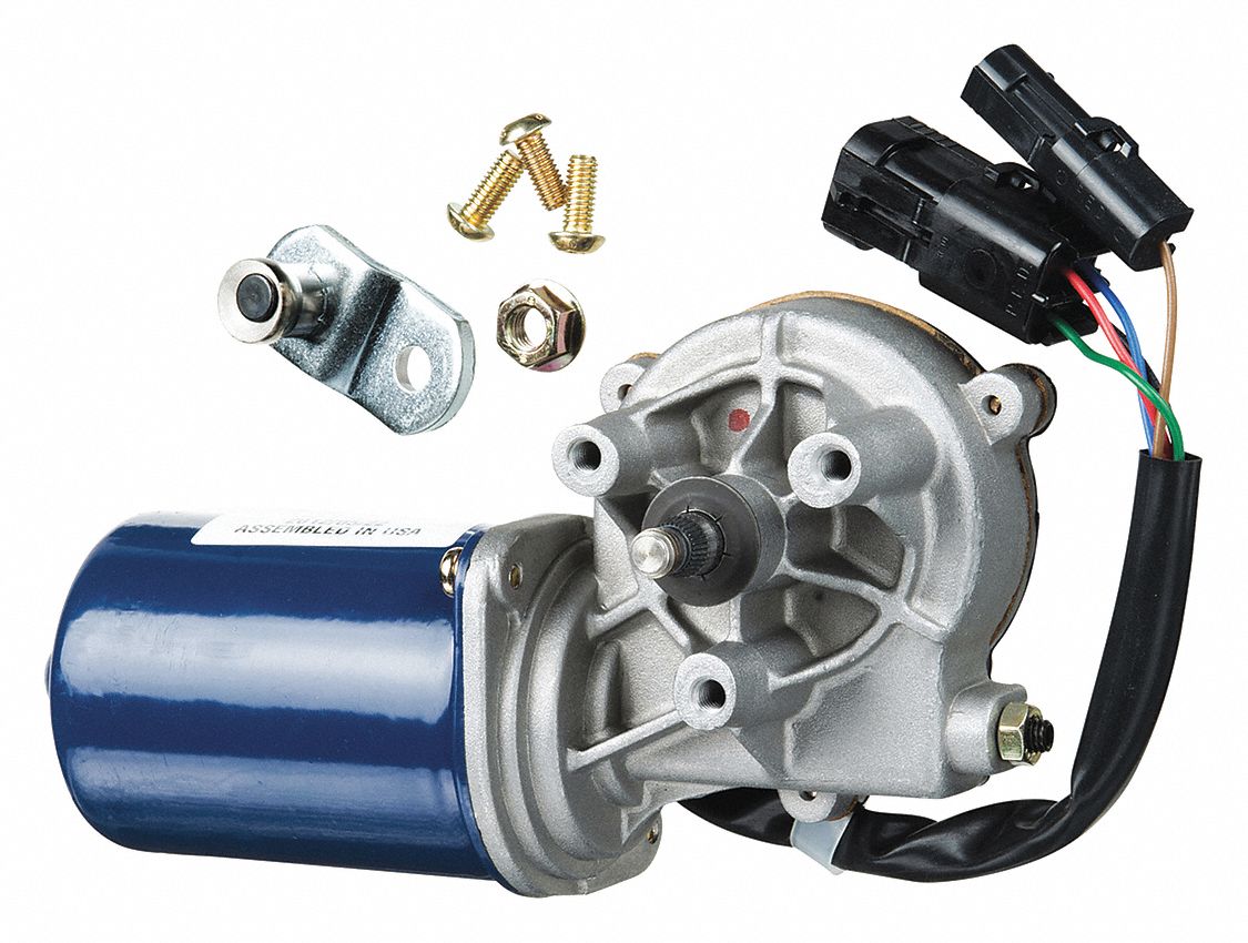 12 V Volt, 1 in, Wiper Motor - 6URW2|AX9208 - Grainger