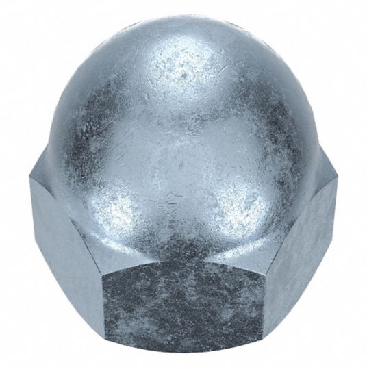 Low Crown, 1/2"-20 Thread, Cap Nut - 6UUT8|CPB193 - Grainger