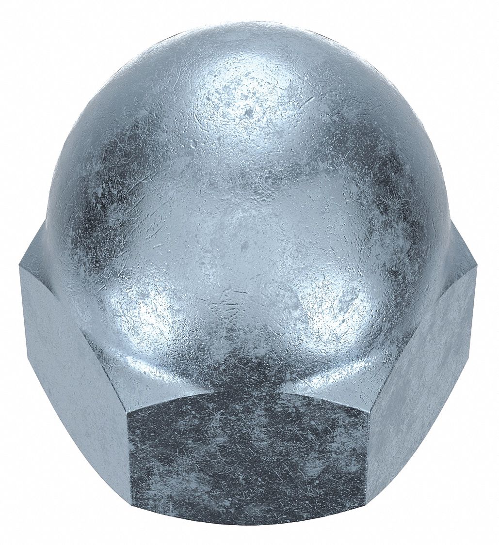 Low Crown, 3/4"-10 Thread, Cap Nut - 6UUU3|CPB198 - Grainger