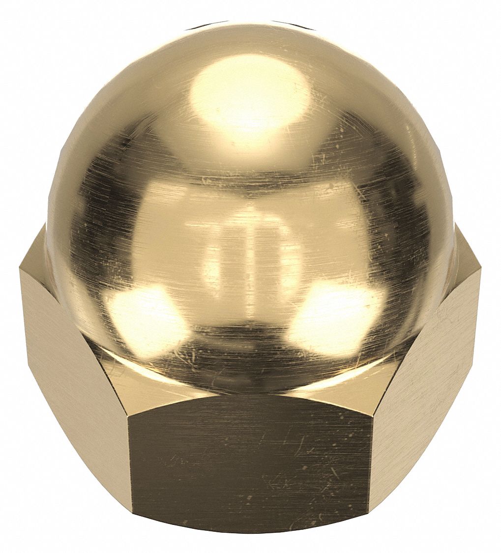 Low Crown, #6-32 Thread, Cap Nut - 6UUV0|CPB204 - Grainger