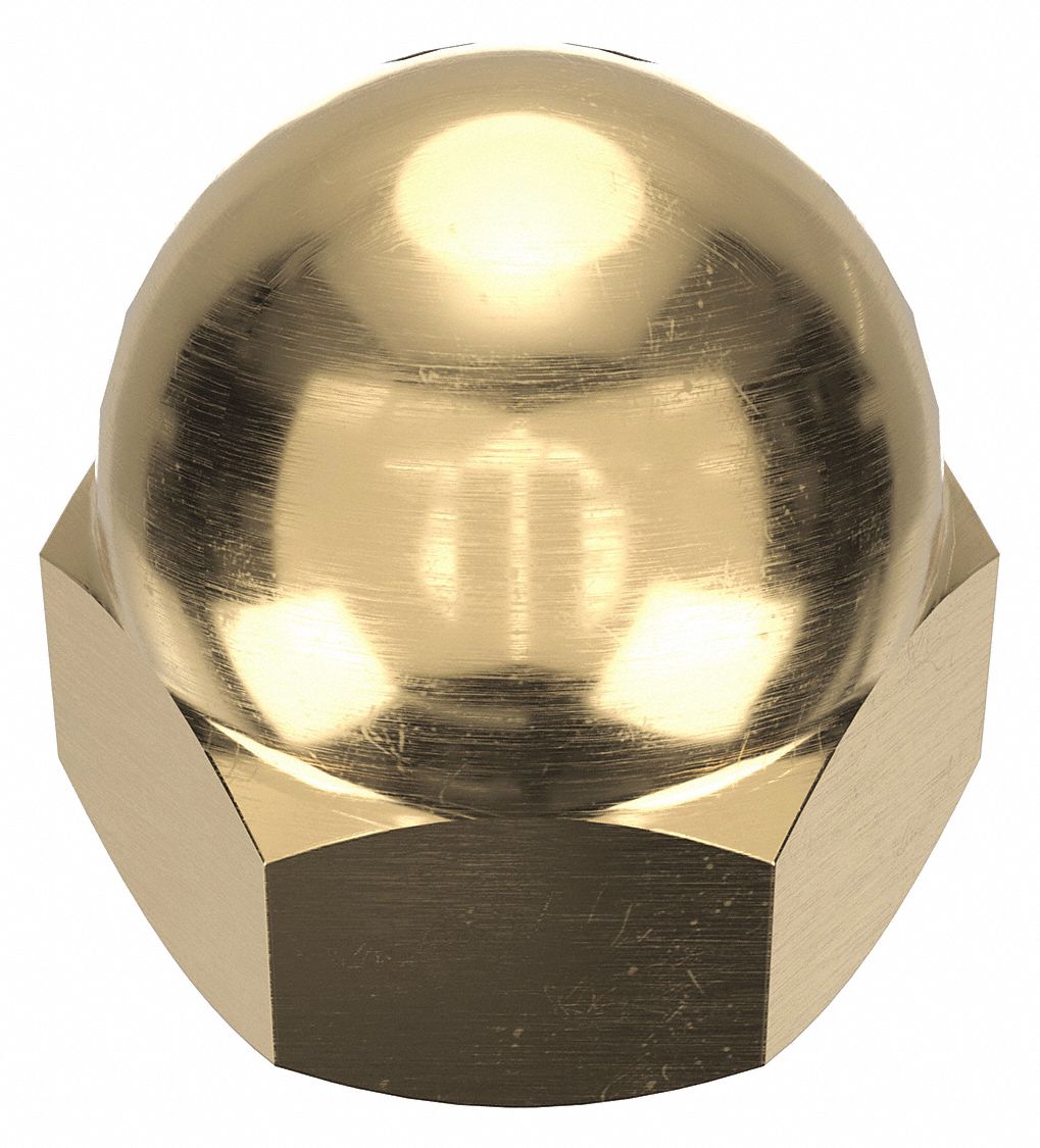 Low Crown, #8-32 Thread, Cap Nut - 6UUV1|CPB205 - Grainger