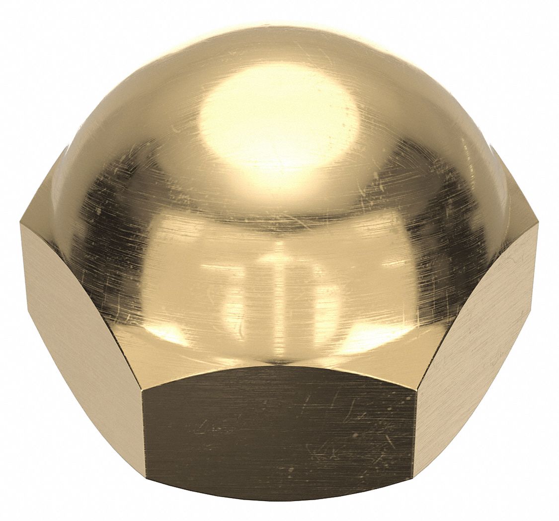 Extra Low Crown, 5/16"-24 Thread, Cap Nut - 6UUX2|CPB226 - Grainger