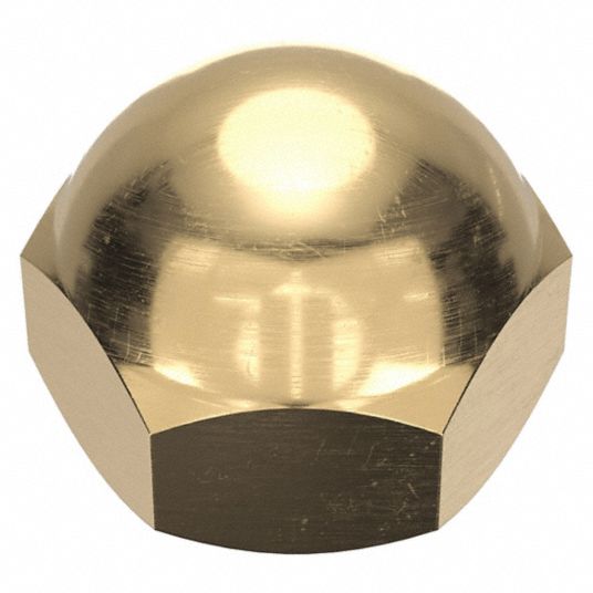 Extra Low Crown, 3/8"-16 Thread, Cap Nut - 6UUX3|CPB227 - Grainger