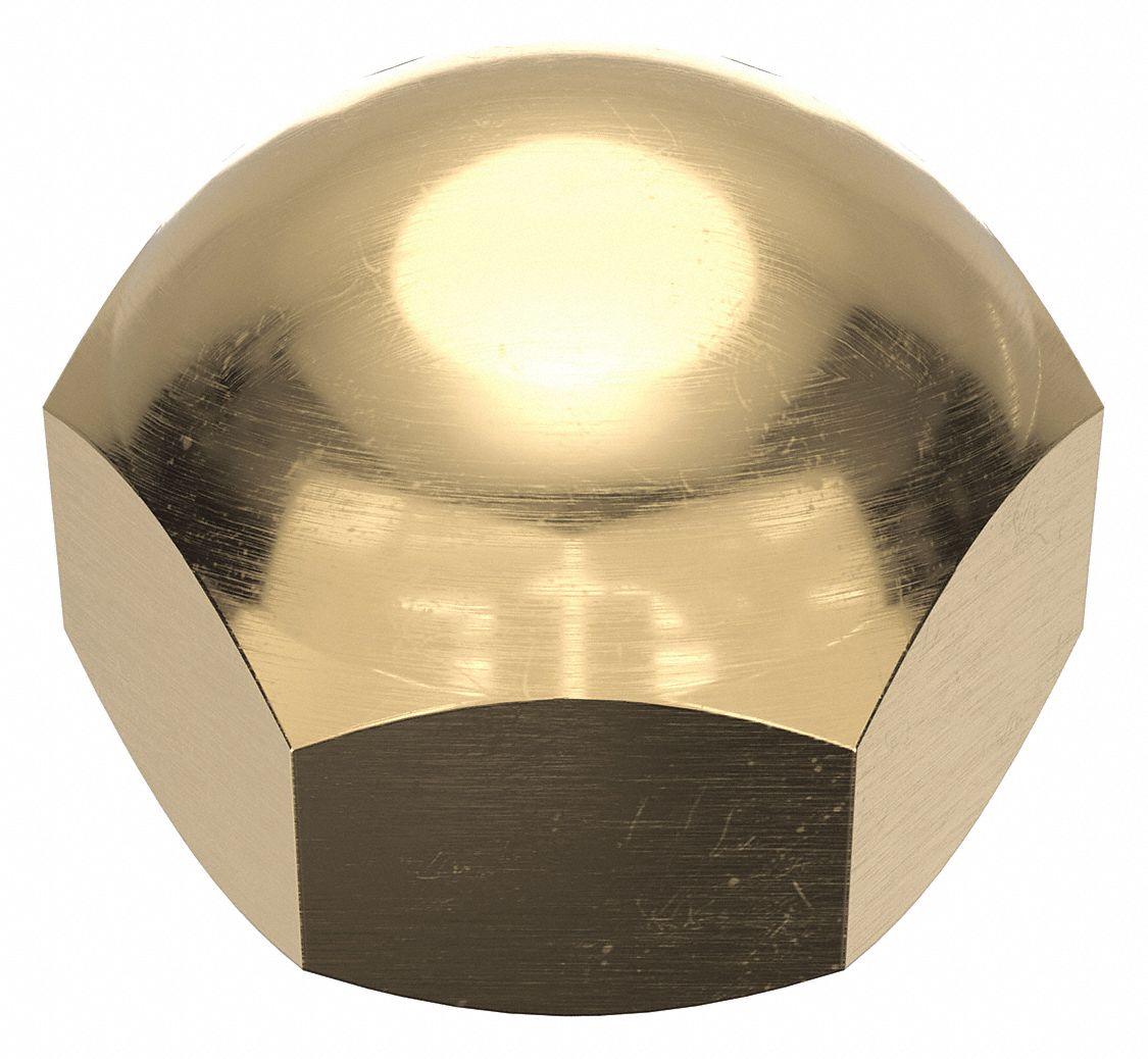 Extra Low Crown, 1/2"-20 Thread, Cap Nut - 6UUX8|CPB232 - Grainger