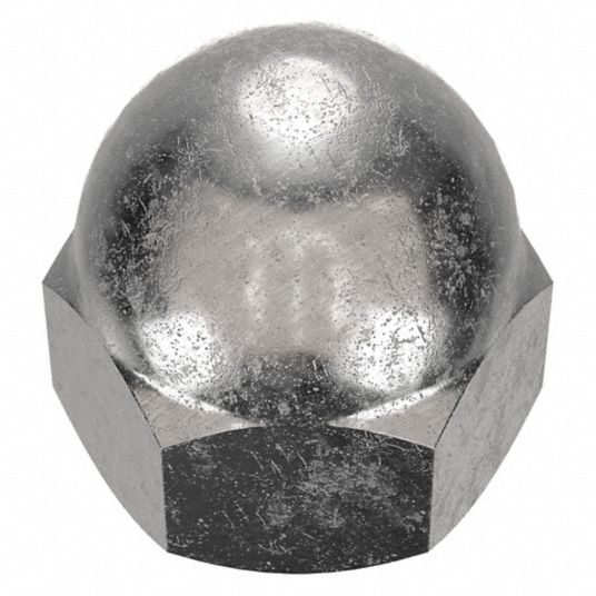 Low Crown, 5/16"-24 Thread, Cap Nut - 6UVC9|CPB270 - Grainger