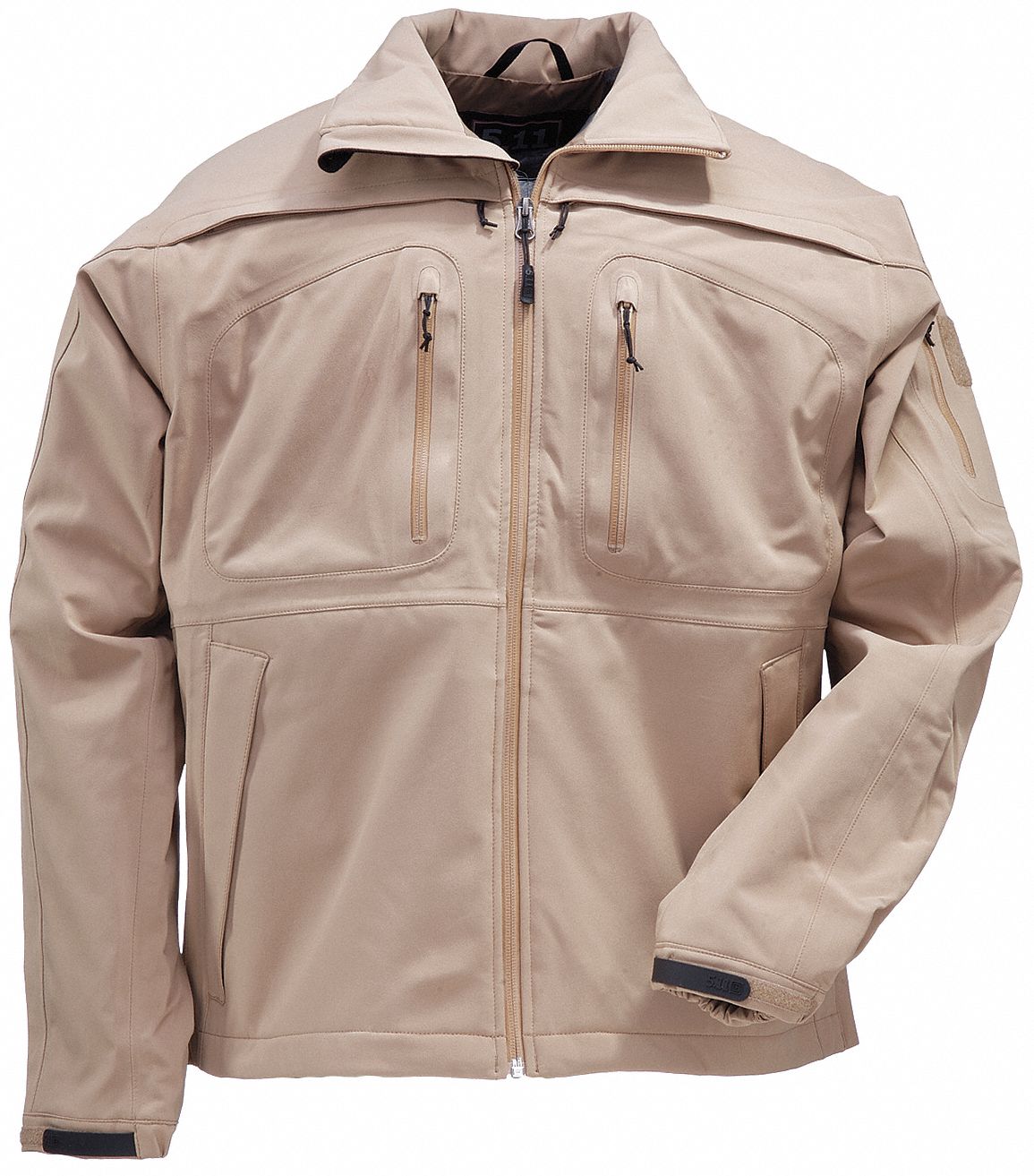 5.11 TACTICAL Sabre Jacket, 2XL Fits Chest Size 50 in to 52 in, Coyote ...