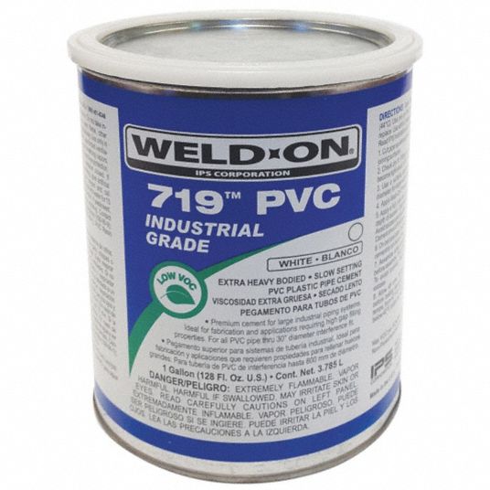 WELD-ON, 719, 32 fl oz, Pipe Cement - 6UYN8|13981 - Grainger