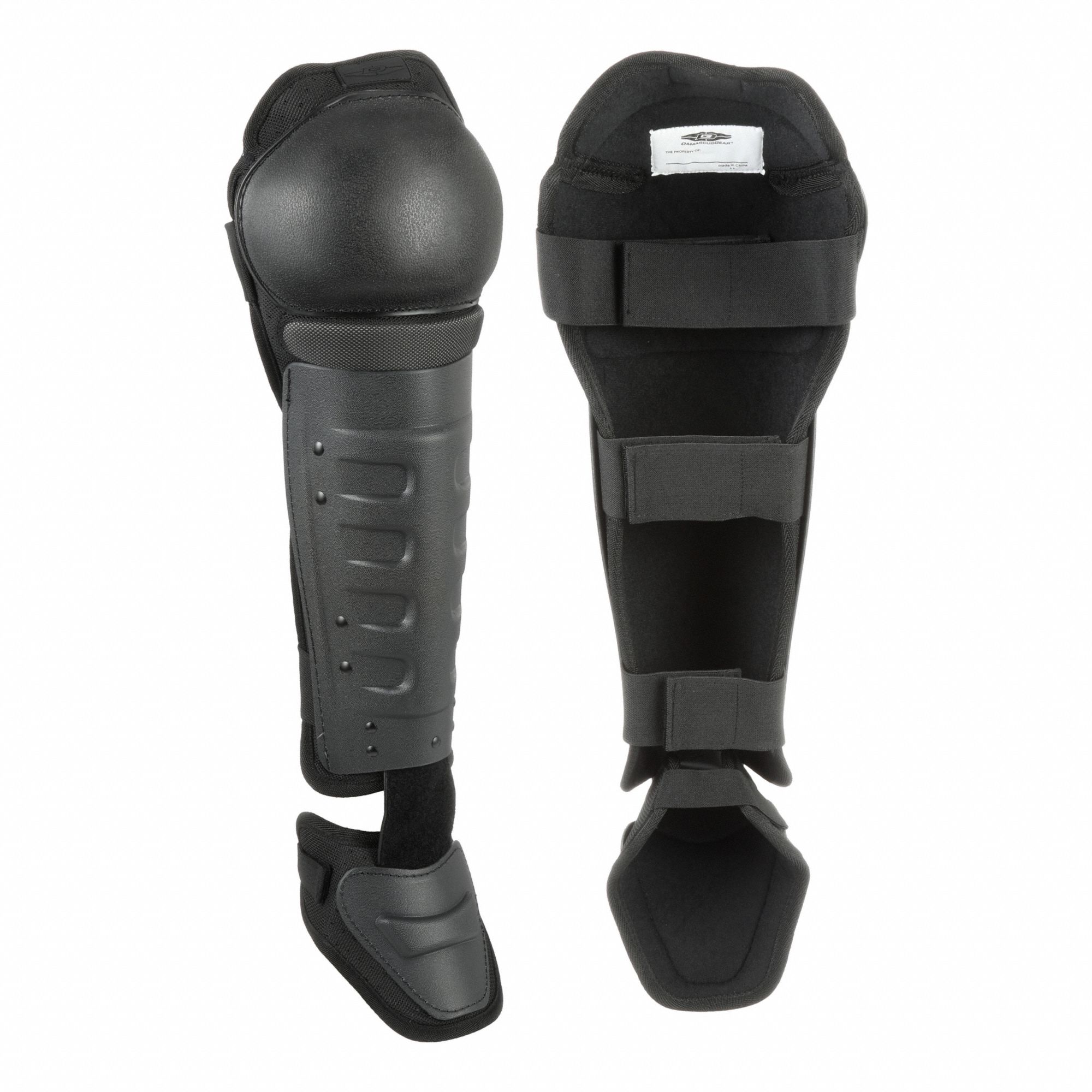 DAMASCUS, XL, Hook-and-Loop, Knee Pad and Shin Guard - 6UZE3|DSG100XLG ...