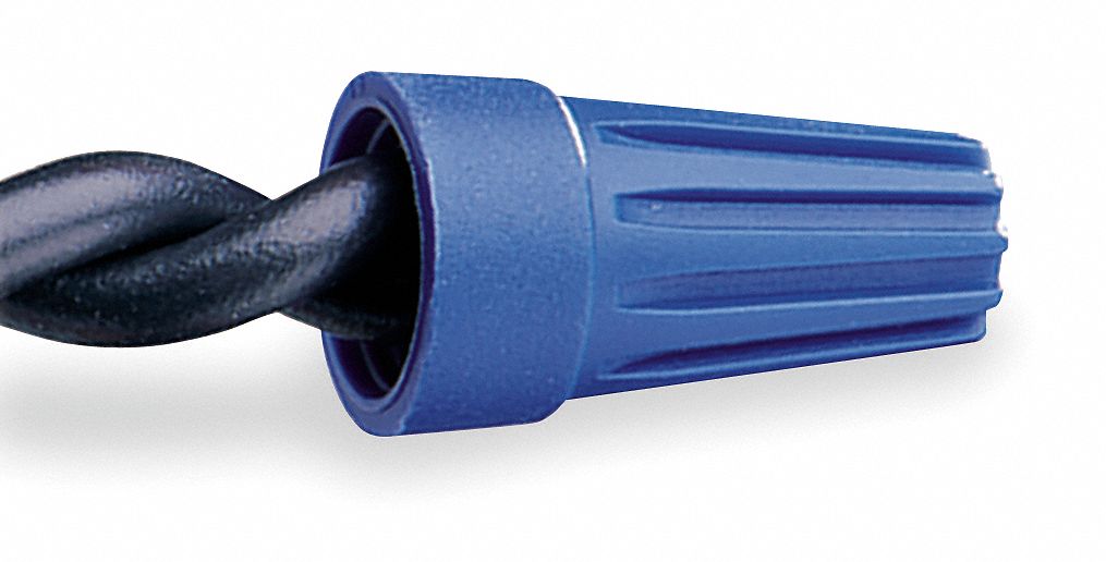 BUCHANAN, Blue, 16 AWG – 14 AWG Wire Sizes, Twist-On Wire Connectors ...