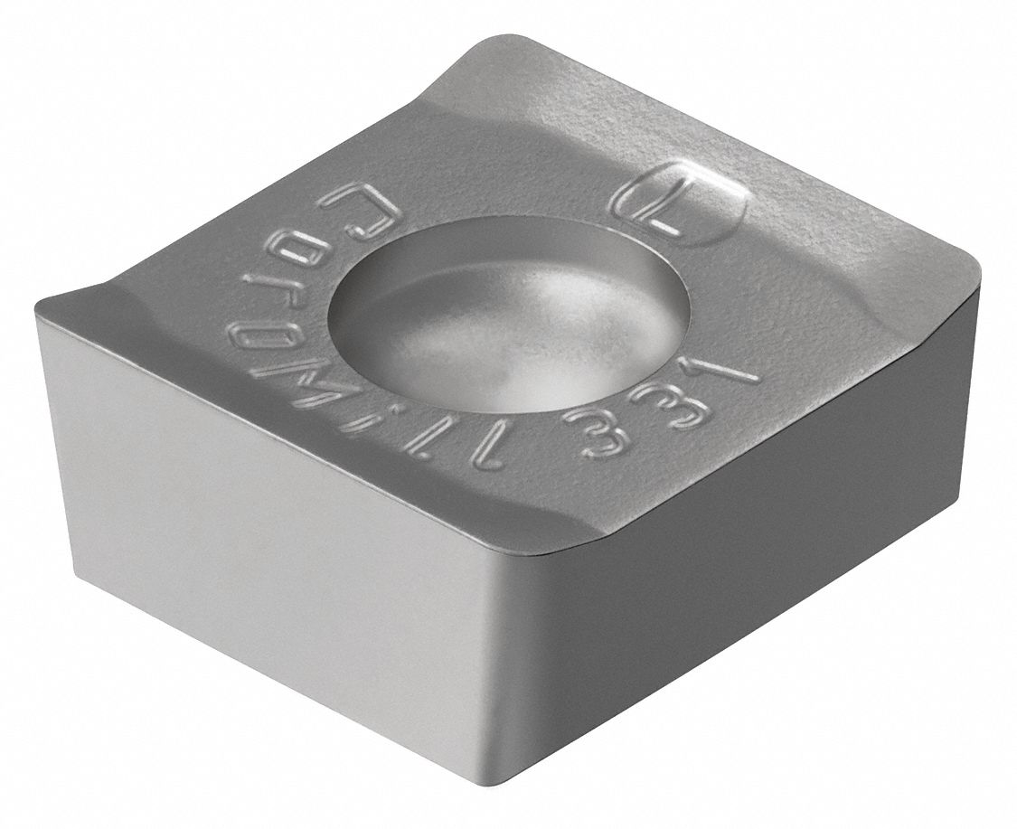 SANDVIK COROMANT, 0.453 in Inscribed Circle, Milling Insert, Finishing ...