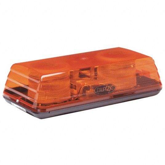 Mini Light Bar,17" L,Amber - Grainger