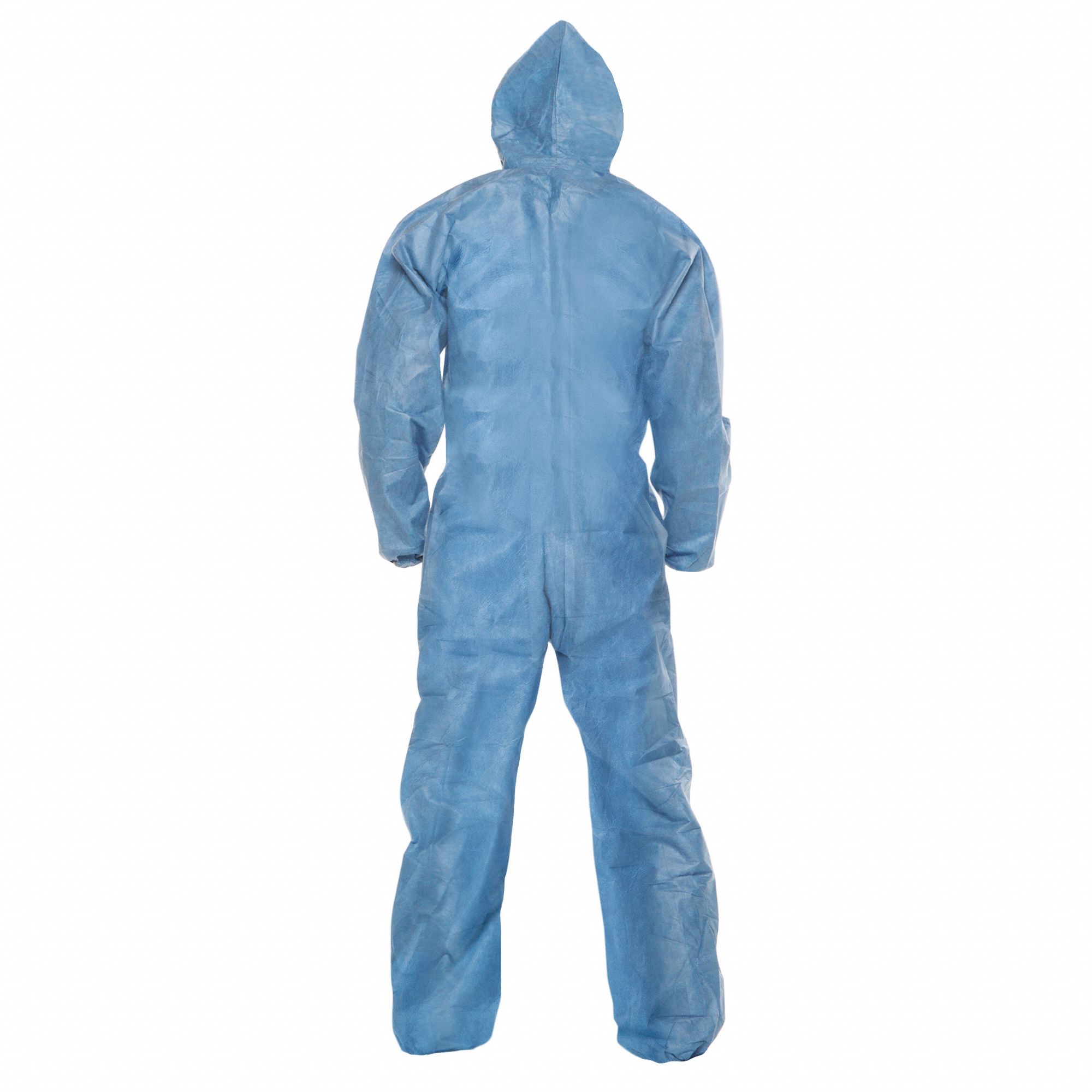 KLEENGUARD Flame-Resistant Coverall w/Hood: Blue, 2XL, 25 PK - 6VTC9 ...