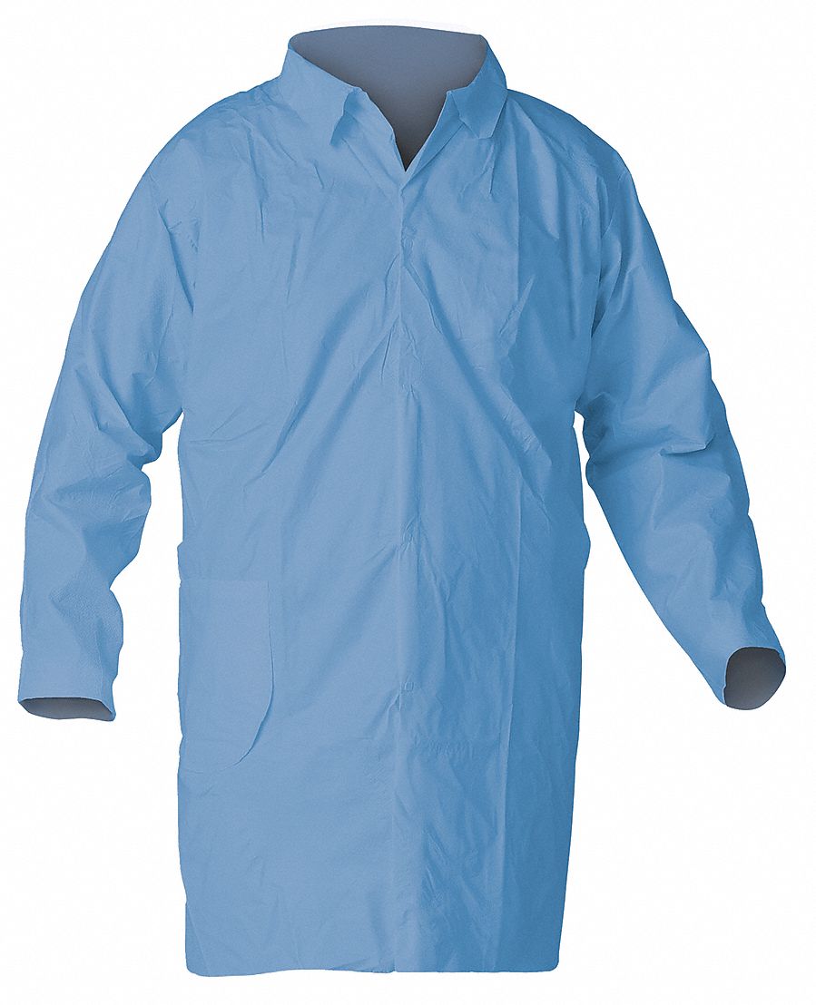 Flame-Resistant Lab Coat, PK 25 - Grainger